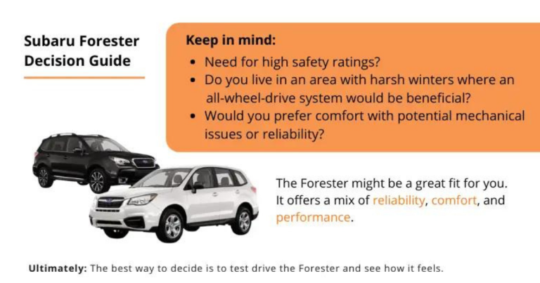 Best Years For Subaru Forester: Reliability, Design, And More